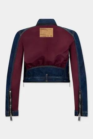 Dsquared2 Dark Aviator Bomber Jacket