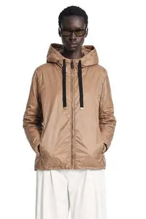 Max Mara Padded Water-repellent Hooded Jacket - Beige
