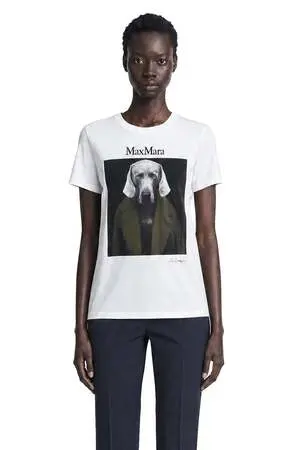Max Mara William Wegman Print T-shirt