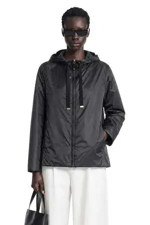 Max Mara Padded Water-repellent Hooded Jacket - Black