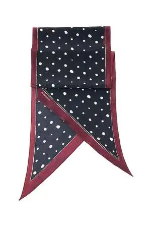 ANN DEMEULEMEESTER Ezo Foulard With Pois