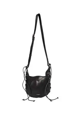 ANN DEMEULEMEESTER Henna Small Shoulder Bag - Black