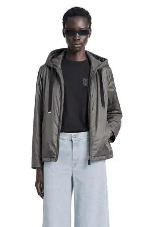 Max Mara Padded Water-repellent Hooded Jacket - Green