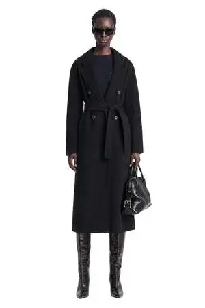 Max Mara Madame Coat - Black