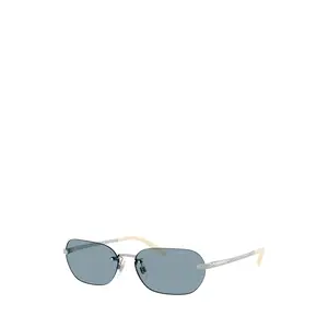 Ralph Lauren Western Rectangle Sunglasses - Silver