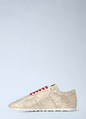 Marni Logo Sports Sneakers - Gold