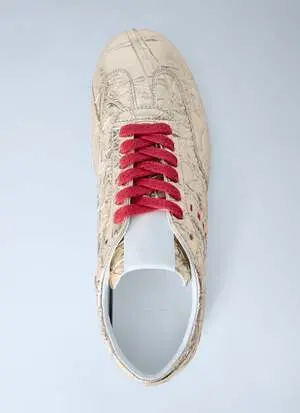 Marni Logo Sports Sneakers - Gold