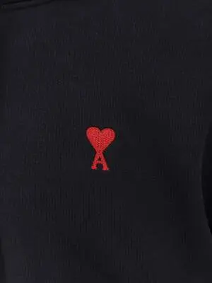 AMI Paris Cotton Sweatshirt With Embroidered Logo - Multicolor