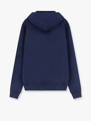 AMI Paris Hooded Cotton Sweatshirt
