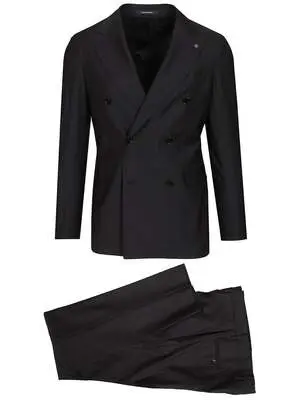 Tagliatore Vesuvius Double-breasted Suit - Blue