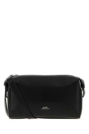 A.p.c. Synthetic Leather Nino Crossbody Bag - Black
