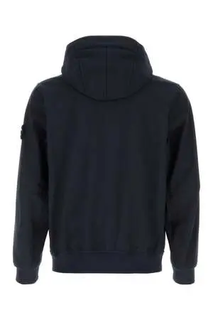 Stone Island Navy Stretch Polyester Jacket