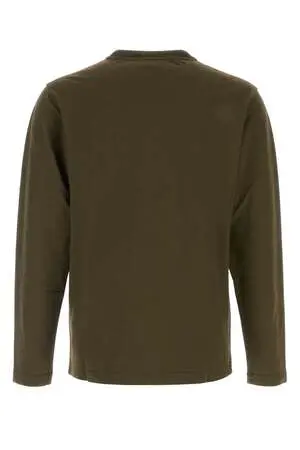 Stone Island Olive Cotton T-shirt