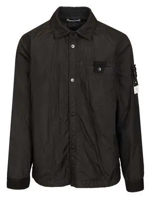 Stone Island Coach Jacket - Black
