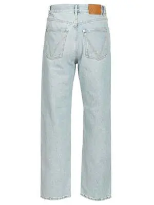 Bottega Veneta Sky Bleached Wide Leg Jeans