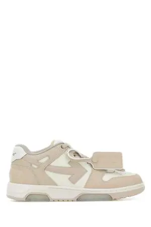 Off-White OFF-WHITE Two-Tone Leather Out Of Office Sneakers Multicolor