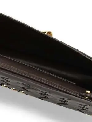 Bottega Veneta Andiamo Clutch With Knot Closure - Brown