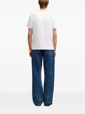 AMI Paris De Coeur" Organic Cotton T-shirt - White