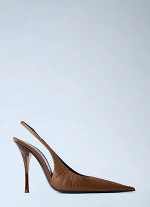 Saint Laurent Slingback Stiletto Heels