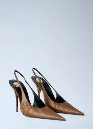 Saint Laurent Slingback Stiletto Heels