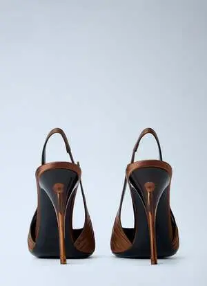 Saint Laurent Slingback Stiletto Heels