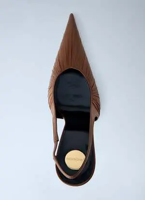 Saint Laurent Slingback Stiletto Heels