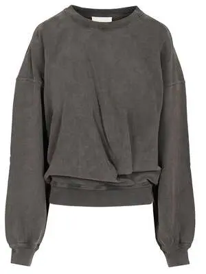 Isabel Marant Étoile Draped Sweatshirt - Black