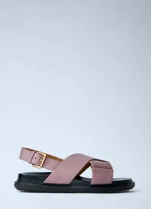 Marni Fussbett Sandals - Purple