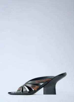 Dries Van Noten Strappy Block Heel Sandals