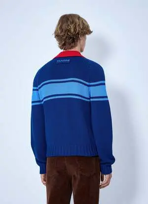 Marni Zip-up Knit Cardigan