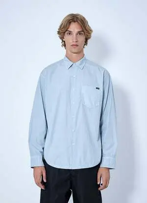 Prada Cotton Poplin Shirt - Blue