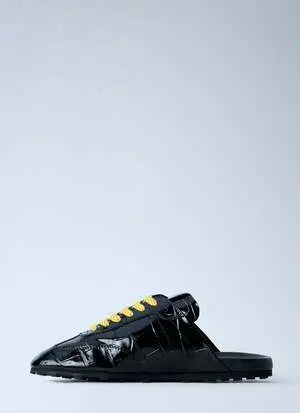 Marni Laced Leather Mules