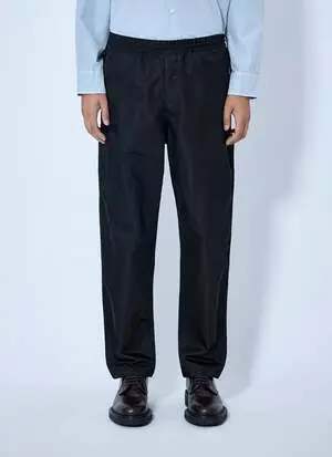 Prada Elasticated Waist Trousers - Black