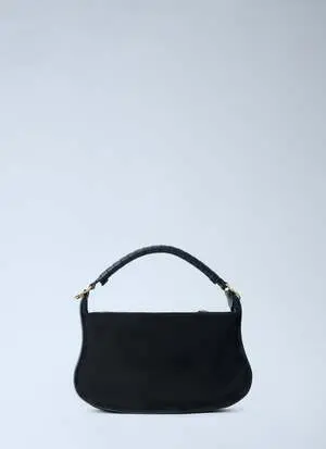 Chloé Marcie Medium Studded Suede Shoulder Bag