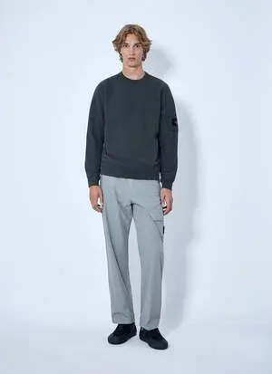 Stone Island Cargo Trousers With Elasticated Waistband