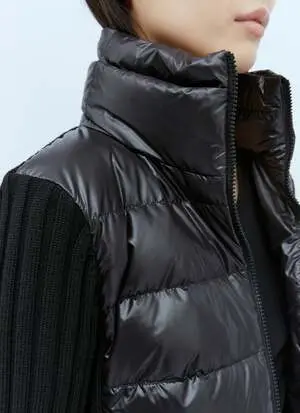 Moncler Padded Wool Cardigan