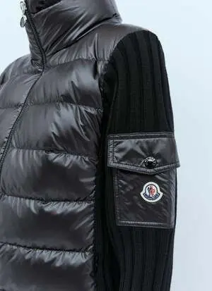 Moncler Padded Wool Cardigan