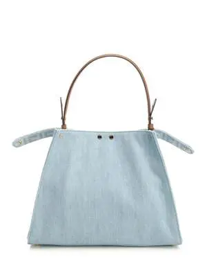 Fendi Way Medium Denim Bag