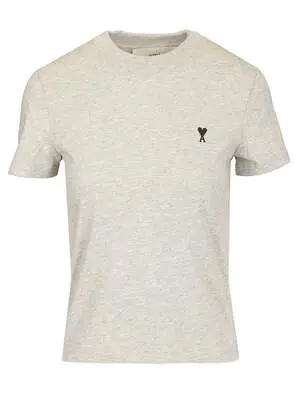 AMI Paris De Coeur Crewneck T-shirt - White
