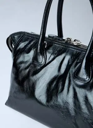 Miu Miu Leather Top Handle Bag