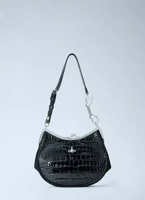 VIVIENNE WESTWOOD Charm Frame Purse - Black