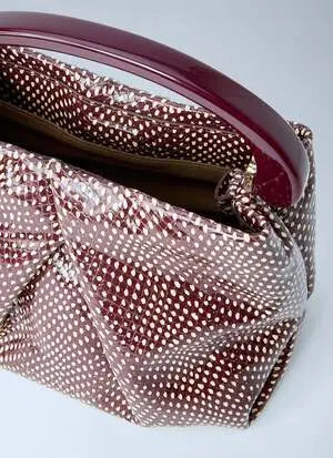 Dries Van Noten Patterned Top Handle Bag - Multicolor