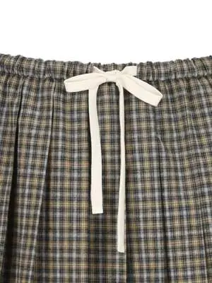 Miu Miu Tartan Miniskirt
