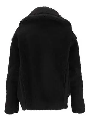 Max Mara Short Teddy Jacket - Black