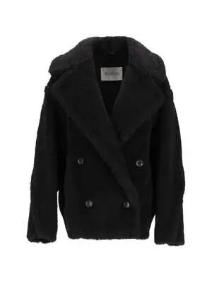Max Mara Short Teddy Jacket - Black