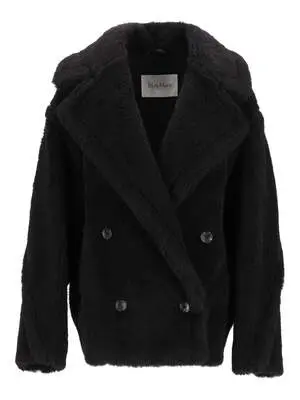 Max Mara Short Teddy Jacket - Black