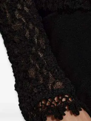 Isabel Marant Étoile Brany-gb Lace High Neck Top - Black