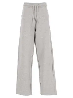 AMI Paris Cotton Tracksuit Pants - Gray
