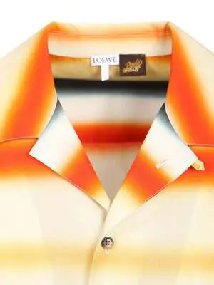 Loewe Short-sleeved Cotton Shirt - Multicolor
