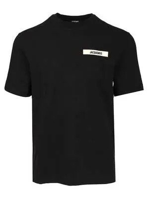 Jacquemus Cotton T-shirt - Black